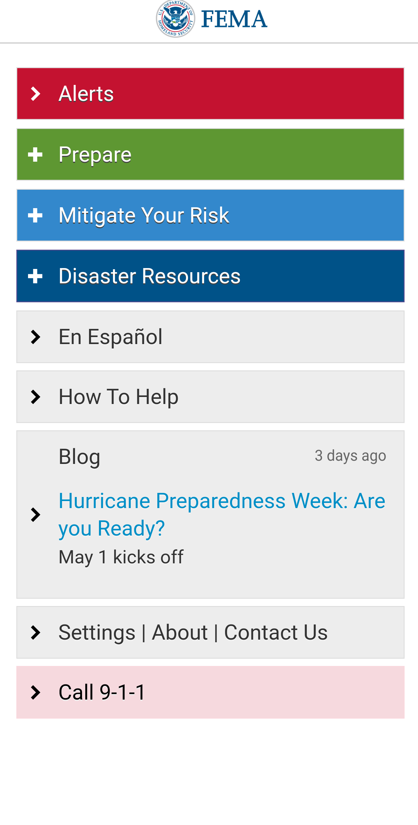 Disaster Apps – The Digital Go-Bag