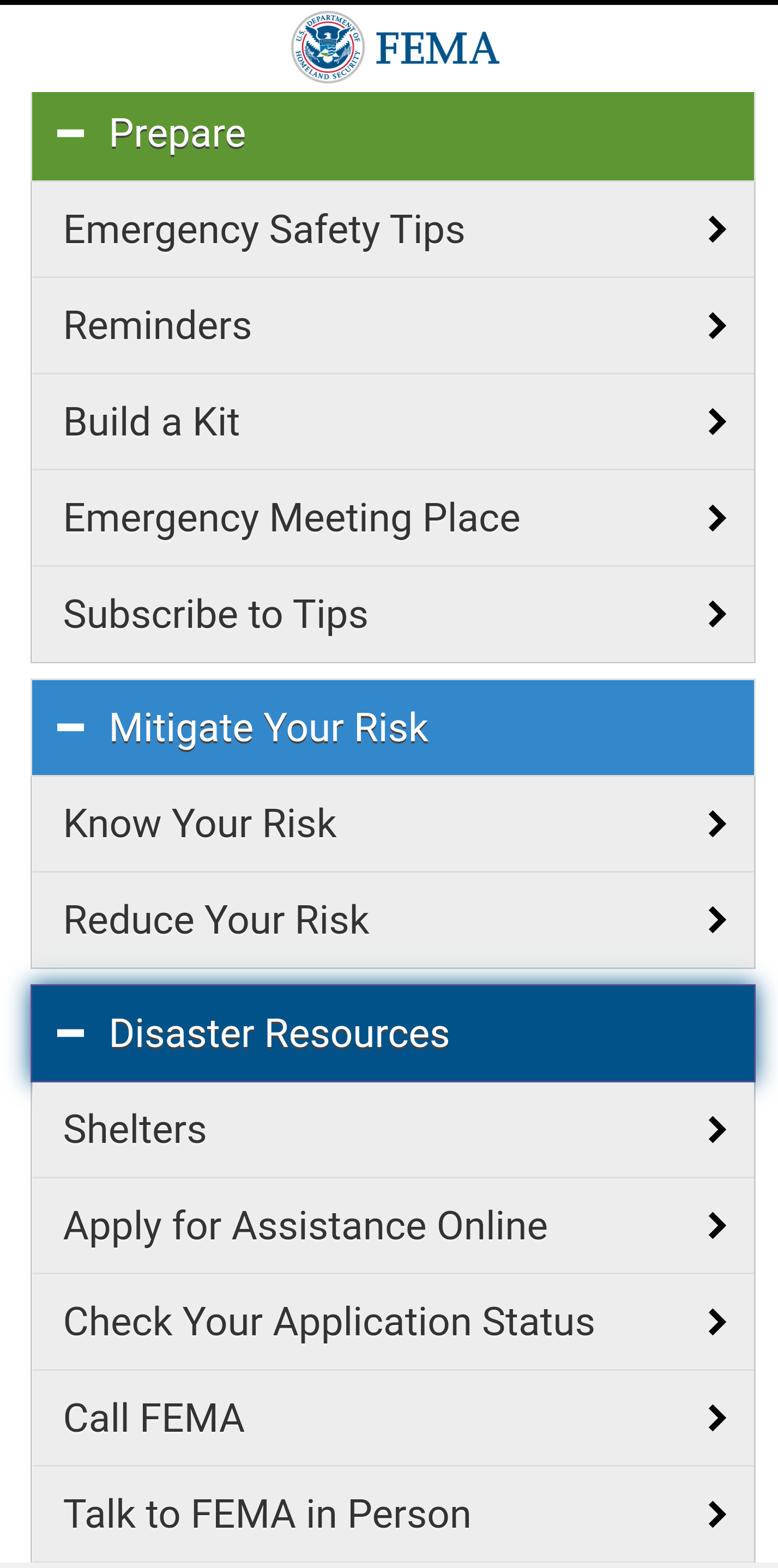 Disaster Apps – The Digital Go-Bag